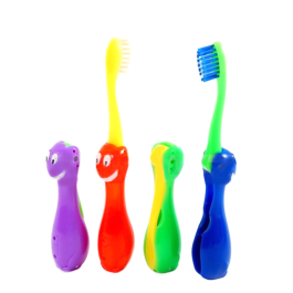 KinderDent – Travel Toothbrush Dino (48 pcs) - from 3 years